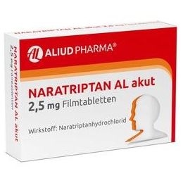 ALIUD Naratriptan AL akut 2,5 mg Filmtabletten 2 St