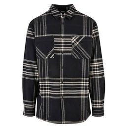 Urban Classics Hemd Herren Gr&ouml;&szlig;e 4XL schwarz / wei&szlig;