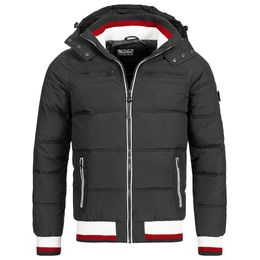 INDICODE Jeans Winter Jacket 'Marlon' male Black size XXL