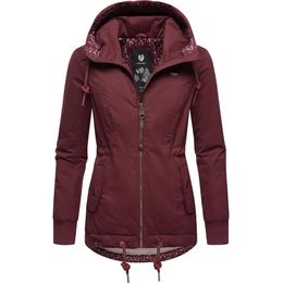 Ragwear Performance Jacket 'Danka' female Red size S