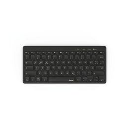 Hama »Bluetooth Tastatur Tablet Smartphones mit Standfunktion« Tastatur (Deutsche Tastatur (QWERTZ), schwarz