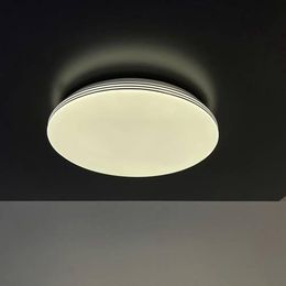Fischer und Honsel Fischer & Honsel 21104 Faro Deckenleuchte LED LED, Lichtquelle durch Elektrofachkraft austauschbar 22 W Weiß