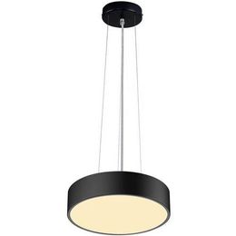 SLV 1001889 MEDO 30 Wandleuchte, Deckenleuchte LED 15 W Schwarz