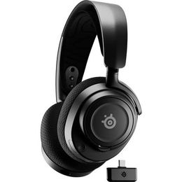 SteelSeries Arctis Nova 7 Gaming Over Ear Headset Bluetooth®, Funk Stereo Schwarz Mikrofon-Rauschunterdrückung Headset, Lautstärkeregelung,