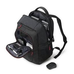 Dicota Laptop-Rucksack Backpack Gain Wireless Mouse Kit Recycling-PET schwarz bis 39,6 cm (15,6 Zoll)