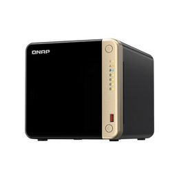 QNAP TS-464-8G QNAP RAM 4-Bay 6TB Bundle mit 1x 6TB IronWolf ST6000...