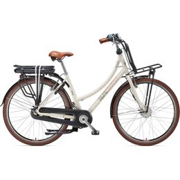 Telefunken E-Bike Multitalent RT540, 7 Gang Shimano Nexus Schaltwerk, Nabenschaltung, Frontmotor, 468 Wh Akku, Pedelec, Elektrofahrrad für Damen u. Herren, Cityrad, weiß