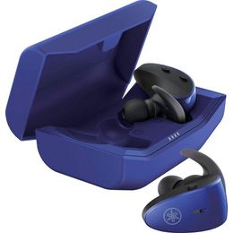 Yamaha TW-ES5A In-Ear-Kopfhörer (Freisprechfunktion, Sprachsteuerung, True Wireless, integrierte Steuerung für Anrufe und Musik, Google Assistant, Siri, Bluetooth), blau