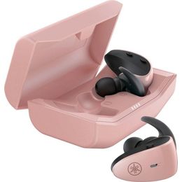 Yamaha TW-ES5A In-Ear-Kopfhörer (Freisprechfunktion, Sprachsteuerung, True Wireless, integrierte Steuerung für Anrufe und Musik, Google Assistant, Siri, Bluetooth), rosa