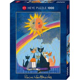 Heye Puzzle Gold Rain, 1000 Puzzleteile, Made in Germany, bunt