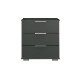 Nachtschrank Easy Plus A - schwarz - 52 cm - 58 cm - 38 cm - Sconto