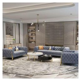 JVmoebel Wohnzimmer-Set, Garnitur Couch Polster Sofa Polster Sitz Garnituren 3+2 Designer