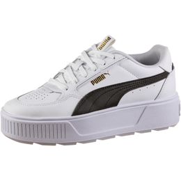 Puma Karmen Rebelle Sneaker Damen - wei&szlig; - Gr. 39 - Leder