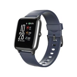 Hama Fit Watch 4900 Smartwatch Edelstahl Kunststoff, 255 mm (Länge insgesamt), Dunkelblau