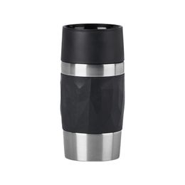 Emsa N21601 Travel Mug Compact Thermobecher Schwarz