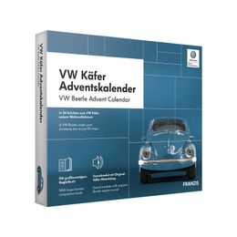 Franzis VW Käfer 2020 Adventskalender, Mehrfarbig