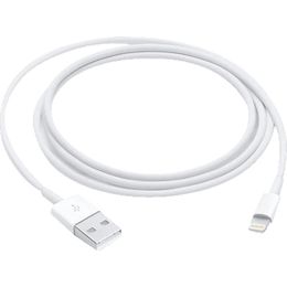 Apple MXLY2ZM/A LIGHTNING TO USB CABLE 1.0M, Ladekabel, 1 m, Weiß