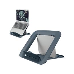 Leitz Ergo Cosy Höhenverstellbare, Universal, Geeignet für Laptops von 13" bis 17", Samtgrau