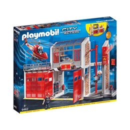 Playmobil 9462 Grosse Feuerwache Spielset, Mehrfarbig