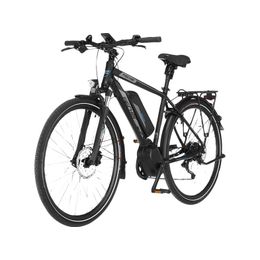 Fischer VIATOR ETH 1861 Trekkingrad (Laufradgröße: 28 Zoll, Herren-Rad, 557 Wh, Schwarz matt)