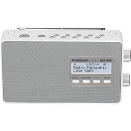 Panasonic RF-D10 EG-W DAB+ Radio, Tuner/ Analog Tuner, DAB, Weiß