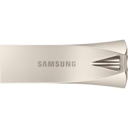 Samsung Bar Plus USB-Stick, 256 GB, 400 MB/s, Champagner Silver