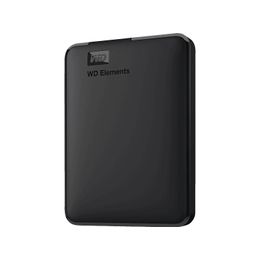 Western Digital WD Elements™ Festplatte, 4 TB HDD, 2,5 Zoll, extern, Schwarz