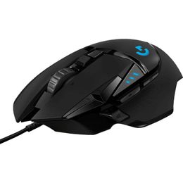 Logitech G502 HERO Gaming Maus, Schwarz