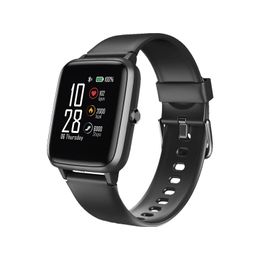 Hama Fit Watch 5910 Smartwatch Edelstahl Kunststoff, 255 mm (Länge insgesamt), Schwarz