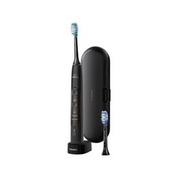 Philips Sonicare HX9601/02 ExpertClean 7300 Elektrische Zahnbürste Schwarz, Reinigungstechnologie: Schalltechnologie