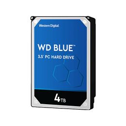 Western Digital WD Blue™ Festplatte, 4 TB HDD SATA 6 Gbps, 3,5 Zoll, intern