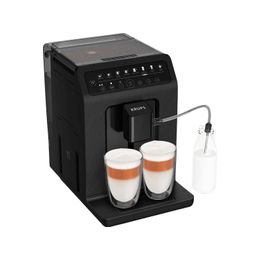 Krups EA897B Evidence ECOdesign Kaffeevollautomat Schwarz mit Schiefer-Optik