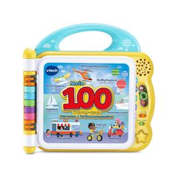 Vtech Mein 100-Wörter-Buch: Fahrzeuge & Fortbewegungsmittel Lernbuch, bilingual, Mehrfarbig