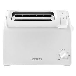 Krups KH 1511 Krups ProAroma Toaster Weiß (700 Watt, Schlitze: 2)