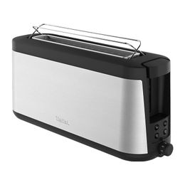 Tefal TL 4308 Element Toaster Edelstahl/Schwarz (1000 Watt, Schlitze: 1)