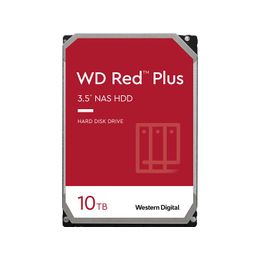 Western Digital WD Red™ Plus NAS-Festplatte Bulk, 10 TB HDD SATA 6 Gbps, 3,5 Zoll, intern