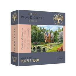 Trefl Holz Puzzle (1000 Teile) - Viktorianisches Haus Mehrfarbig