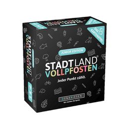 D&R D & R DENKRIESEN SL3004 STADT LAND VOLLPFOSTEN – Junior Edition Kartenspiel Mehrfarbig