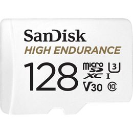 Sandisk High Endurance, Micro-SDXC Speicherkarte, 128 GB, 100 MB/s