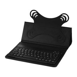 Hama KEY4ALL X3100 Bluetooth-Tastatur mit Tablet-Tasche Schwarz Kunstleder