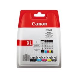 Canon PGI-570PGBK + CLI-571 Tintenpatrone mehrfarbig (0318C004AA)