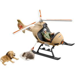 Schleich Helikopter Tierrettung Spielfiguren Mehrfarbig