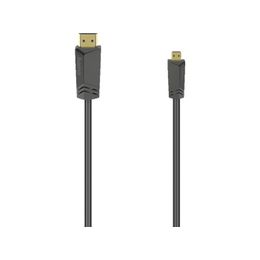 Hama HDMI Stecker Typ A auf D (Micro), Kabel, 1,5 m