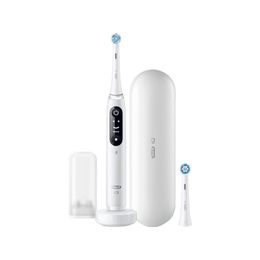 Oral-B iO 7 Elektrische Zahnbürste white alabaster, Reinigungstechnologie: Mikrovibrationen