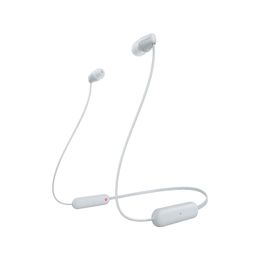 Sony WI-C100, In-ear Kopfhörer Bluetooth Weiß