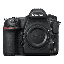 Nikon D850 Body Spiegelreflexkamera, 45,7 Megapixel, Touchscreen Display, WLAN, Schwarz