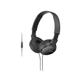 Sony MDR-ZX110AP, On-ear Kopfhörer Schwarz