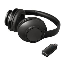 Philips TAH 6206 BK/00 für TV, Over-ear Kopfhörer Bluetooth Schwarz