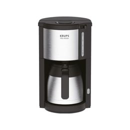 Krups KM305D ProAroma Kaffeemaschine Schwarz/Edelstahl