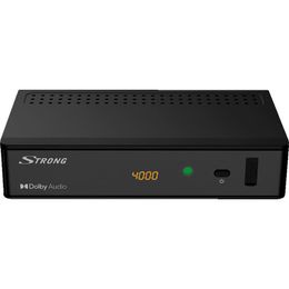 Strong SRT 8215 DVB-T2 Receiver (HDTV, PVR-Funktion=optional, HD, Schwarz)